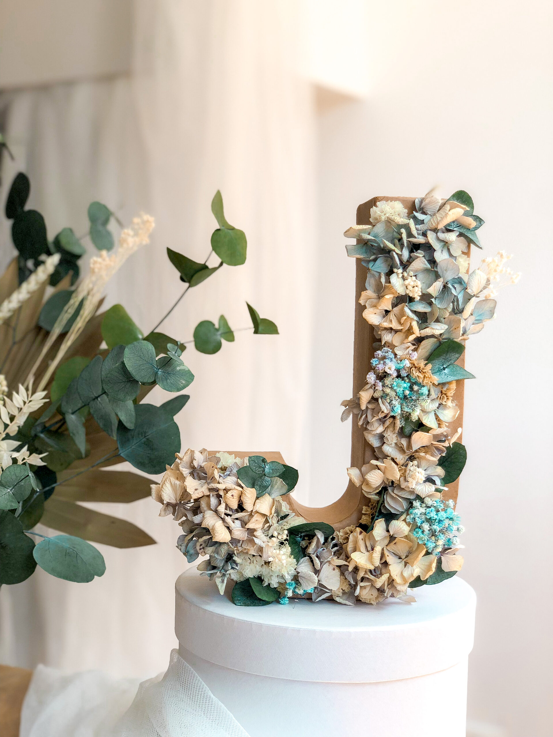 Taller Letra flores preservadas | Marlafra